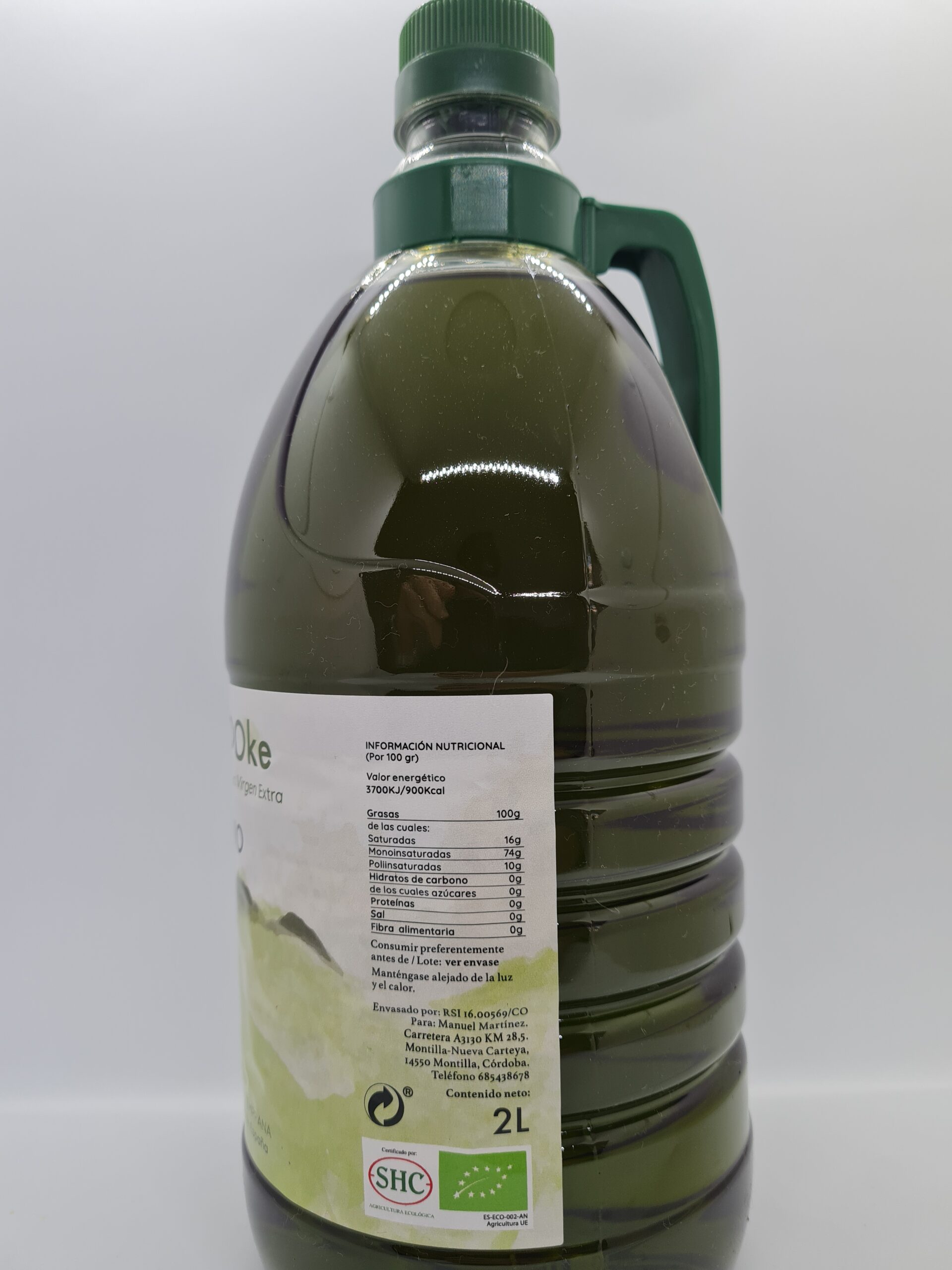 Aceite Oliva Virgen Extra BIO cosecha temprana envase unitario ...
